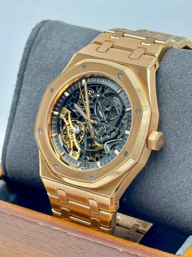 '19 Audemars Piguet Royal Oak Double Balance Wheel Openworked 15407OR ...