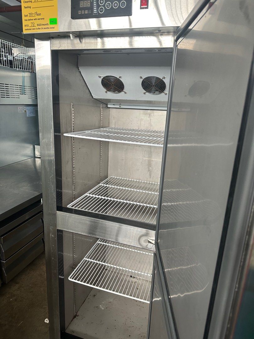 2 Door Upright Chiller. Auto defrosting. Free deliver with 3 months ...
