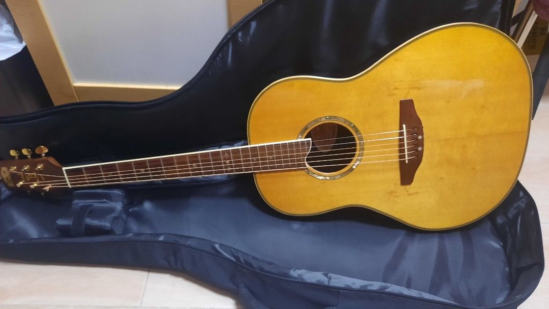 單版 可插電 電木吉他Hand Crafted Vester MODEL NO. R 1467 N Electric acoustic ...