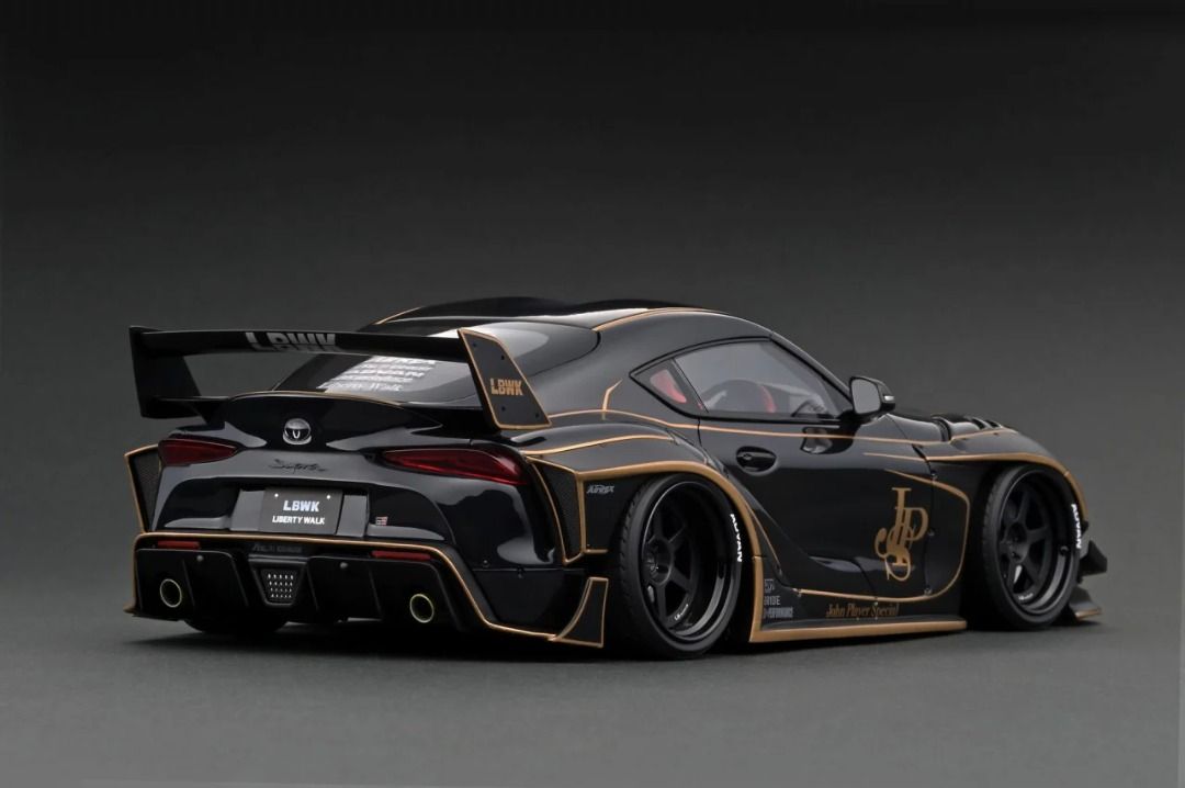 全新 日版 LB-WORKS SUPRA A90 Black 1/18 ignition model diecast TOYOTA ...