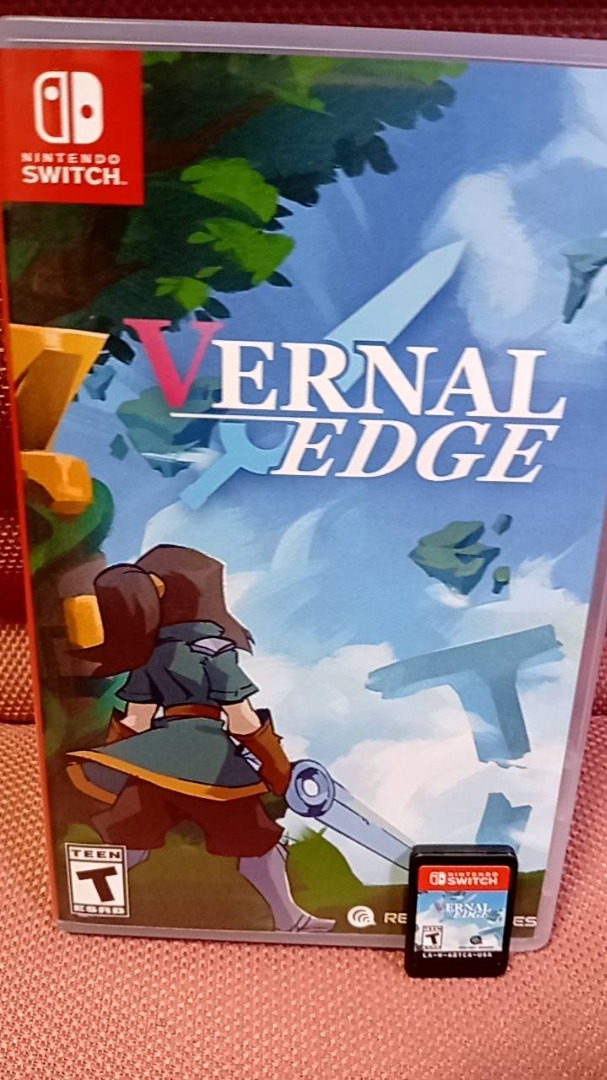 絕版稀有 中文版 NS Switch 遊戲 春風之刃 Vernal Edge 全球限量發行, 電玩遊戲相關, 電玩、電腦遊戲軟體 ...