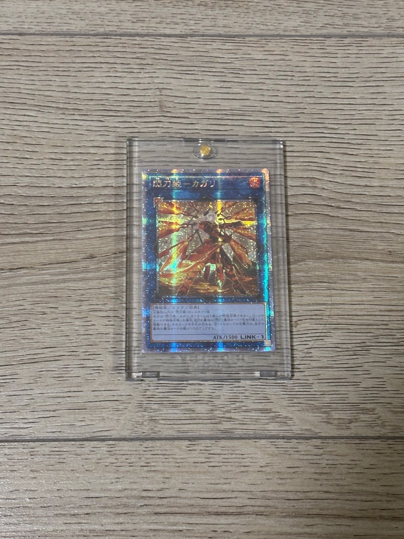 遊戲王 韓紙 QCAC-JP059 閃刀姬-篝火 異圖 (金鑽25週年）遊戲王卡（不含卡磚）, 書籍、休閒與玩具, 玩具、公仔、桌遊在旋轉拍賣