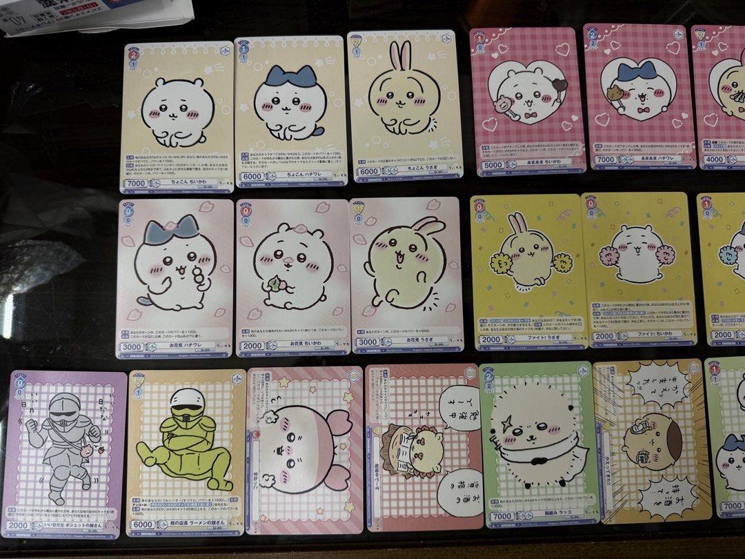 最新 Chiikawa WSB 第二代 全套N卡37張 吉伊卡哇 ちいかわ 小可愛 兔兔 小八貓 小桃 栗子饅頭 獅薩 古本屋 tcg card, 興趣及遊戲, 玩具 & 遊戲類 ...