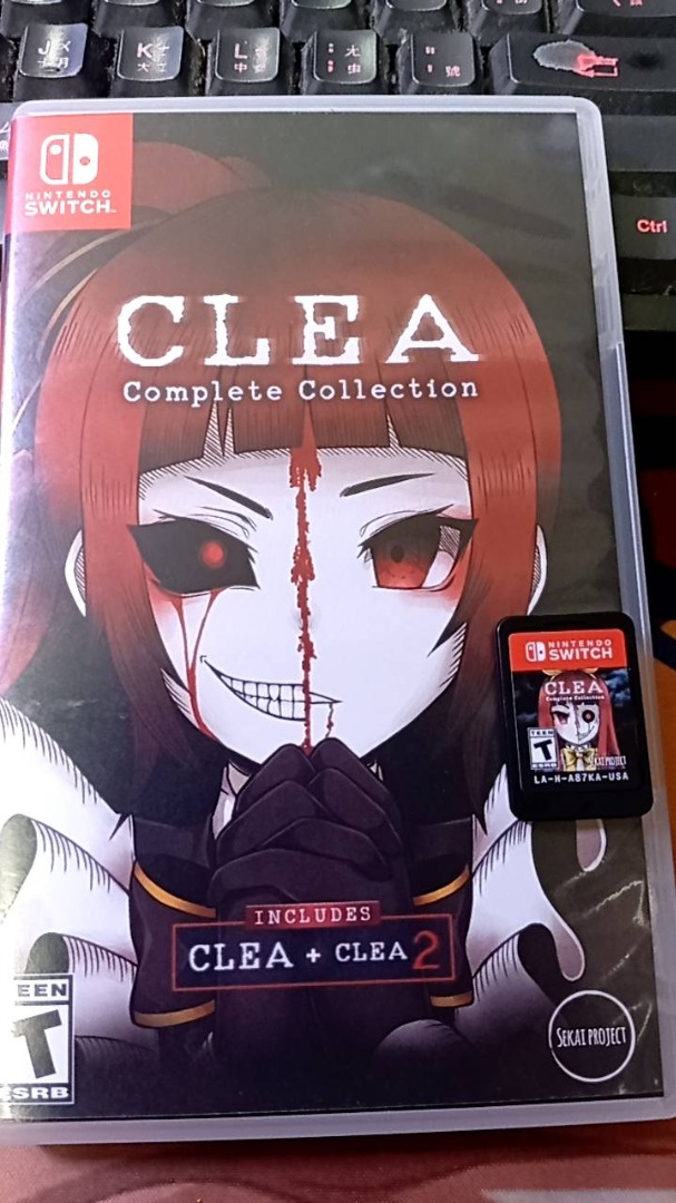 絕版稀有 NS Switch 遊戲 Clea克莉 1+2Complete Collection 中文版 恐怖冒險解謎遊戲, 電玩遊戲相關, 電 ...