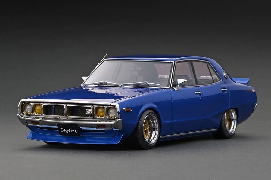 全新日版 Skyline 2000 GT-X GC110 Blue Metallic 1/18 ignition model diecast NISSAN 日產 IG3272, 興趣及遊戲 ...
