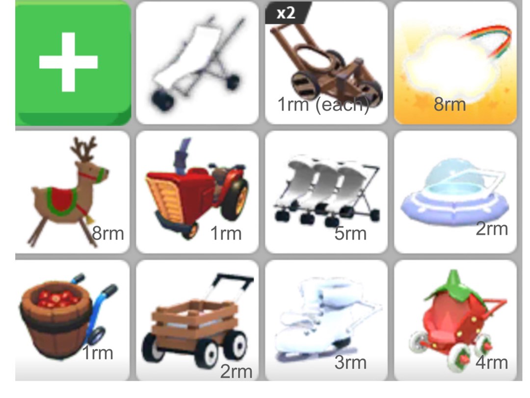 Adopt me strollers for sale!!, Video Gaming, Video Games, Others on ...