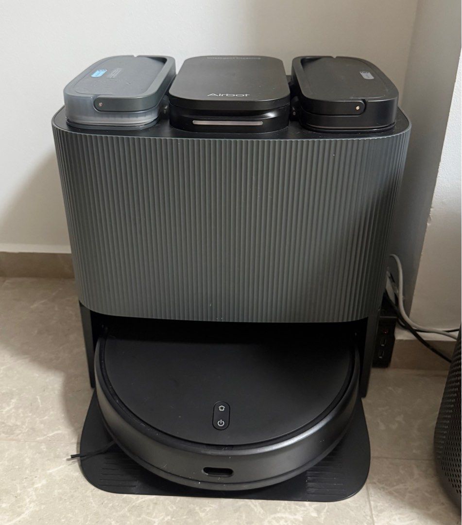 Airbot Robot Vacuum Mop L108S Pro Ultra, 8000Pa Smart Robotic Vacuum Automated Dock Station, TV ...