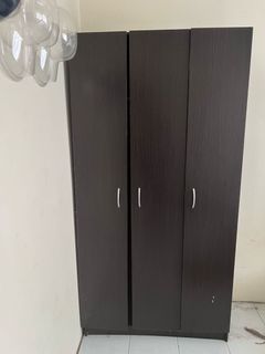 YC41Q Almari Baju 4 x 6 Feet 2 Doors 2 Drawers Rustic Armoire Wardrobe ...
