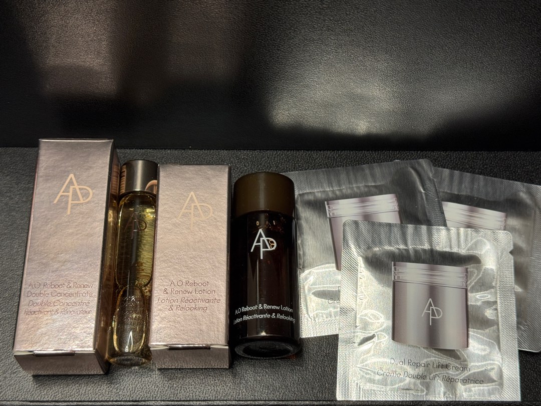 AP Beauty 1 套 5件 AO A.O. Reboot & Renew Double Concentratel (7ml) AP ...