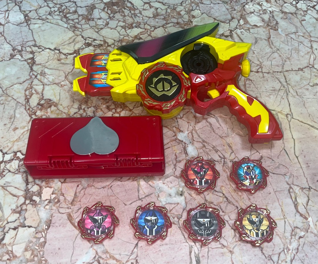 Avataro Sentai Donbrothers DX Don Blaster, buckle & sentai gear set ...