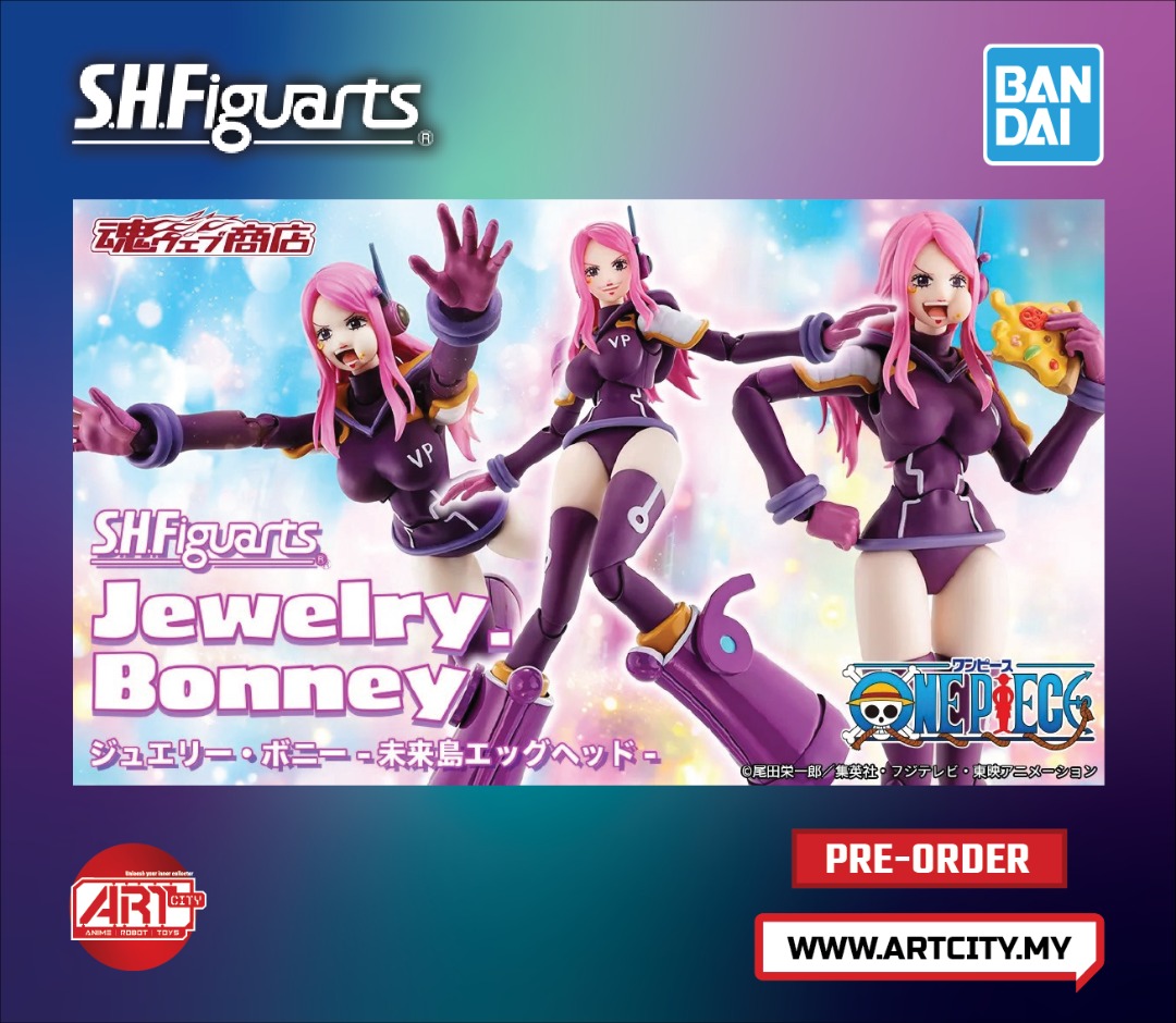 Bandai S.H.Figuarts - SHF Jewelry Bonnie - Future Island Egghead - One ...