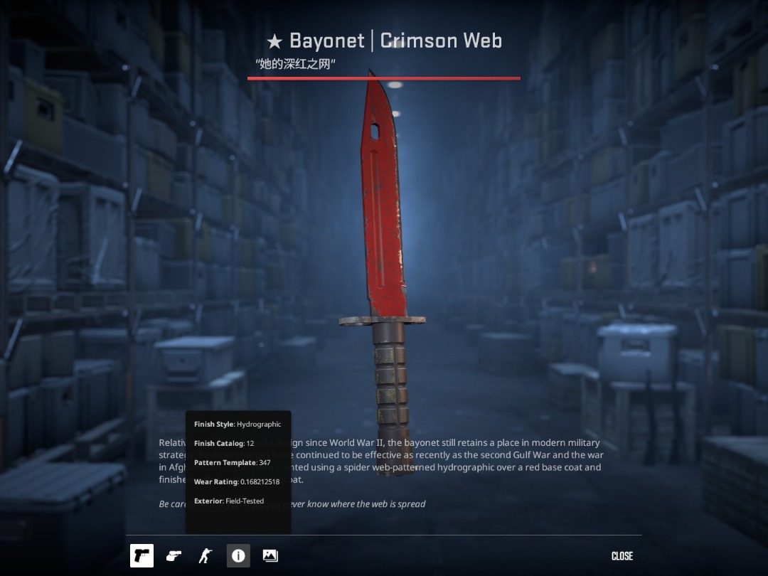 Bayonet, Video Gaming, Gaming Accessories, In-Game Products on Carousell