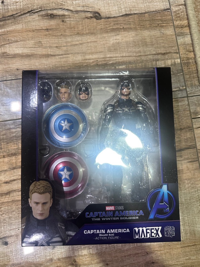 BIB Medicom MAFEX No. 122 Infinity Saga The Winter Soldier Stealth Suit ...