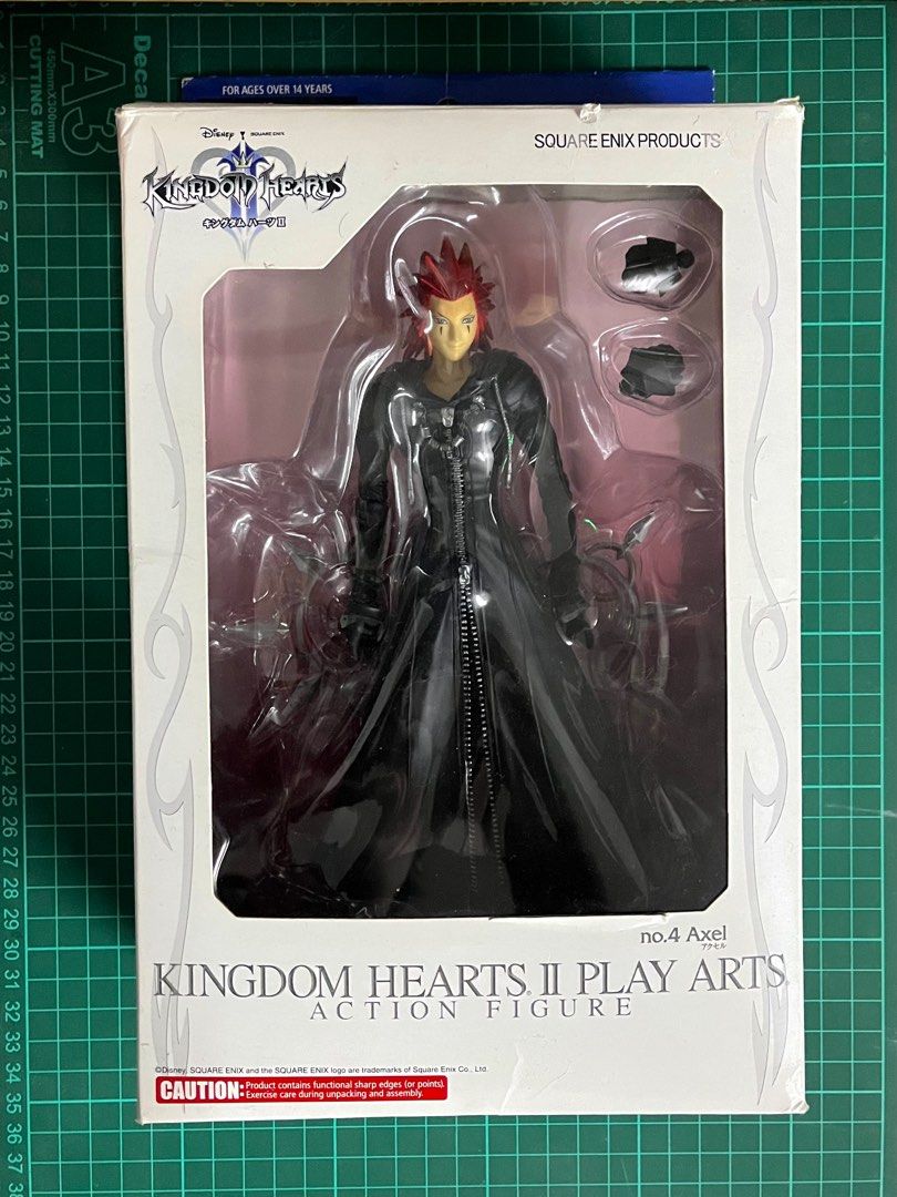 (BIB) Square Enix Kingdom Hearts II Disney Play Arts No.4 Axel Action ...