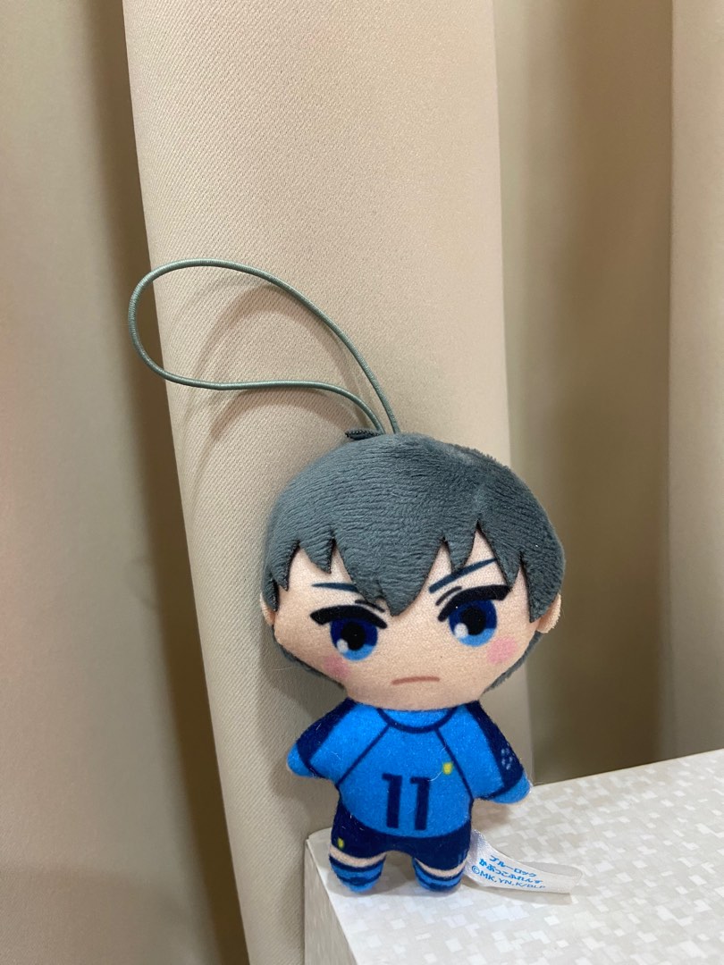 Blue Lock Yoichi Isagi Plush Strap, Hobbies & Toys, Toys & Games on ...