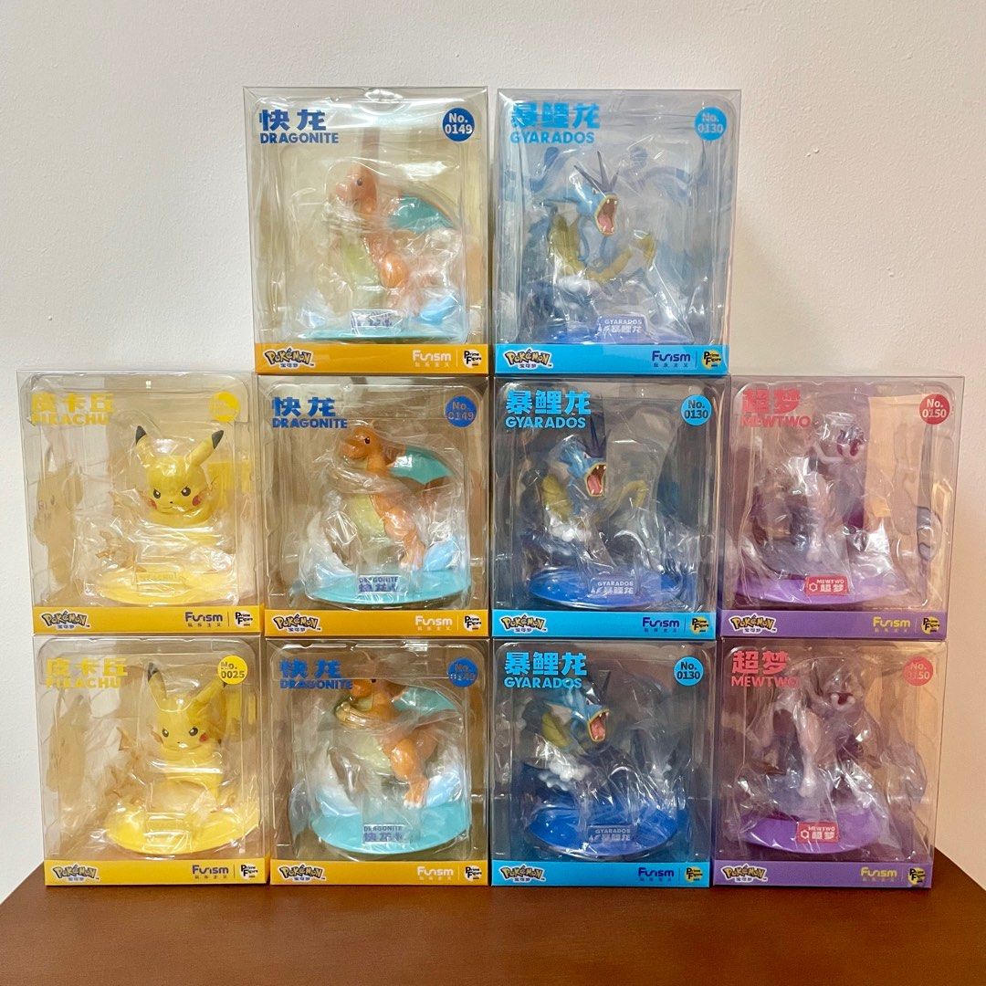[BNIB] Funism x Pokemon Miniso figurine Pikachu / Dragonite / Gyarados ...