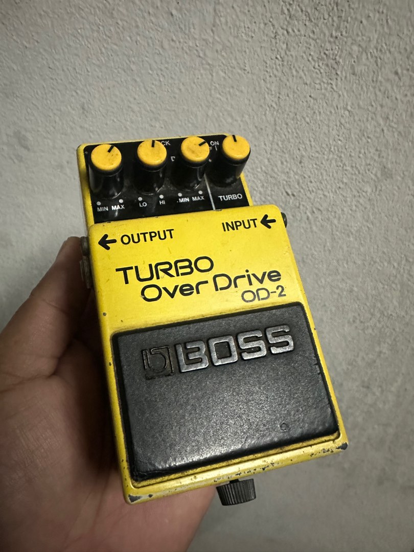 Boss Turbo Overdrive OD-2 Japan, Hobbies & Toys, Music & Media, Musical ...