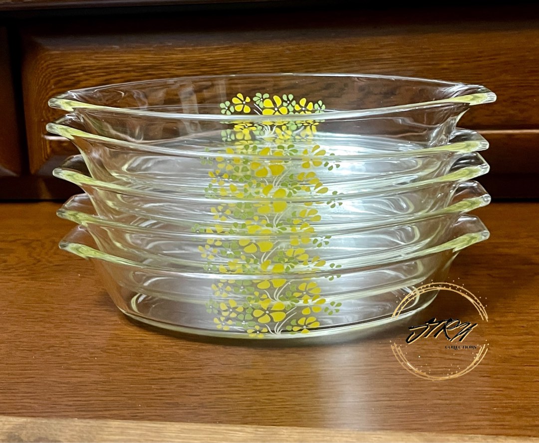BRANDED JAPAN PYREX GLASS IWAKI MINI CASSEROLE/GRATIN DISH, Furniture ...