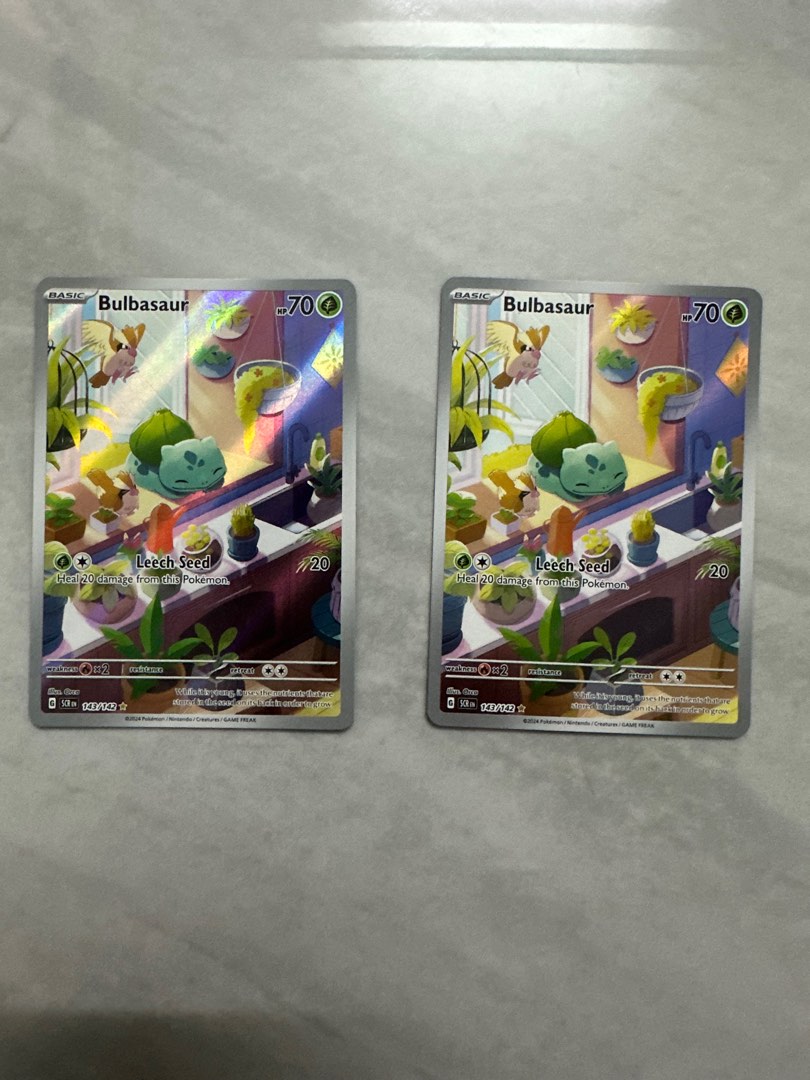 Bulbasaur IR stella crown, Hobbies & Toys, Toys & Games on Carousell