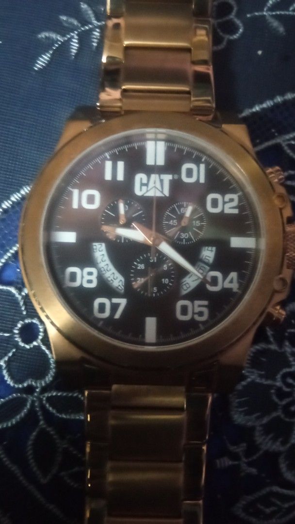 CATERPILLAR CAT CHICAGO CHRONO WATCH, Men's Fashion, Watches ...