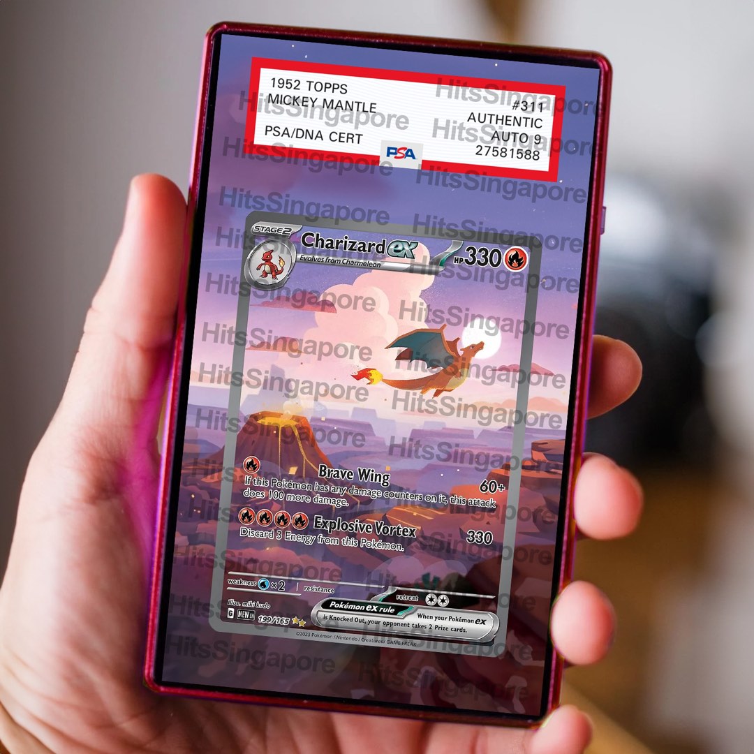 Charizard 151 PSA Frame, Hobbies & Toys, Toys & Games on Carousell