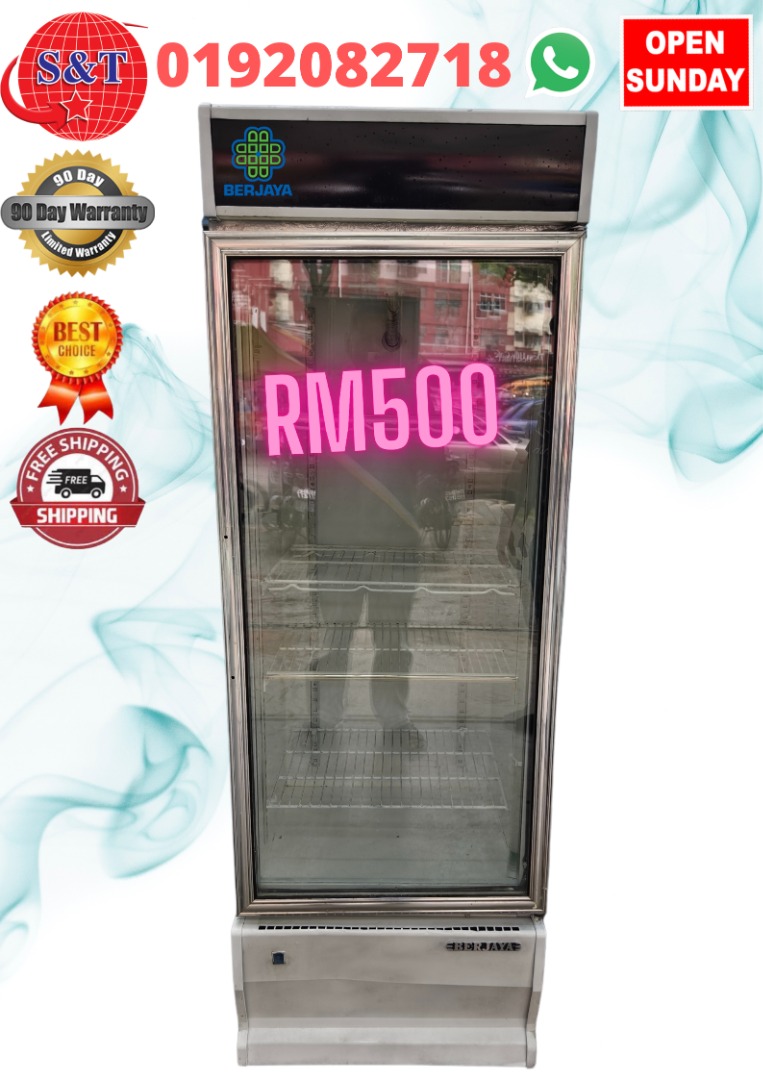 CHILLER SINGLE DOOR BERJAYA, TV & Home Appliances, Kitchen Appliances ...