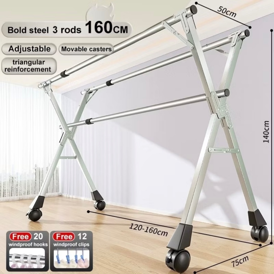 Clothes Drying Rack | Clothes Hanger Rack | Adjustable Dryer Rack ...