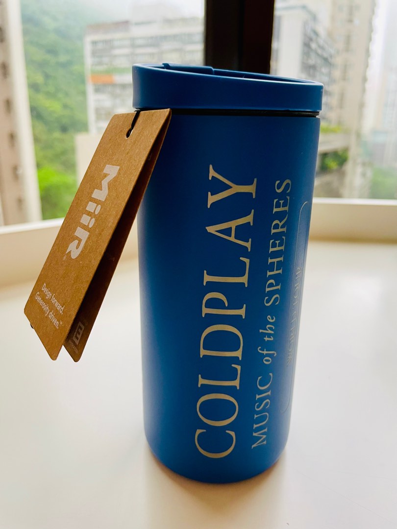 Coldplay VIP 限定水樽 Water Bottle Tumbler x MiiR Music of the Spheres, 門票 ...