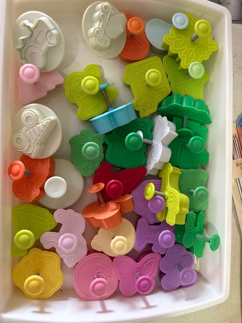 Cookie cutters (play dough, sensory play, baking), Babies & Kids ...