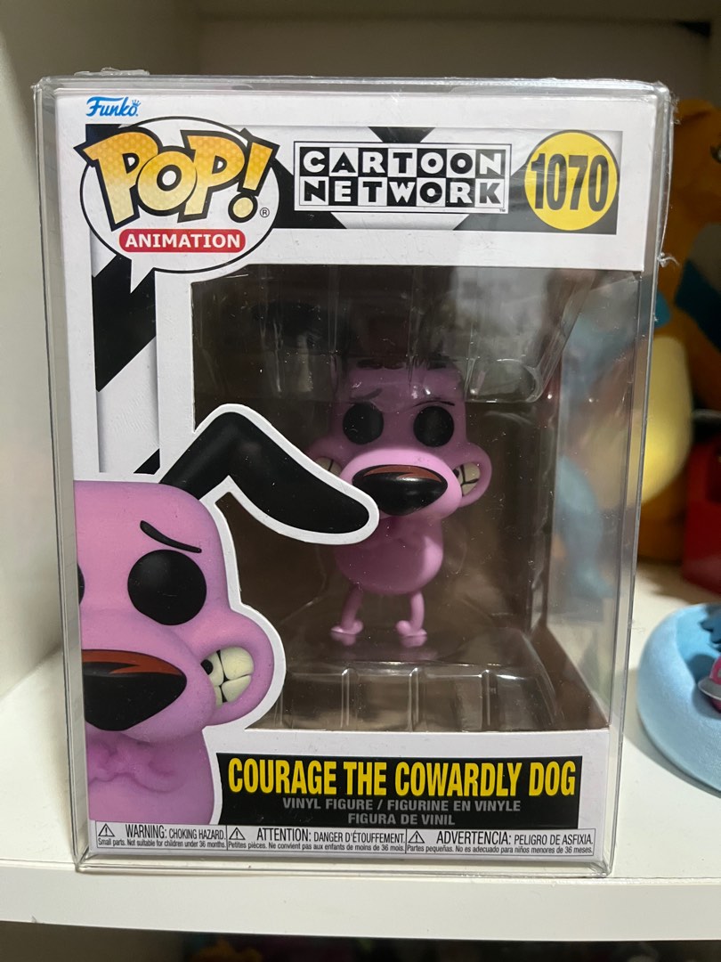 Courage the cowardly dog Funko Pop, Hobbies & Toys, Toys & Games on ...