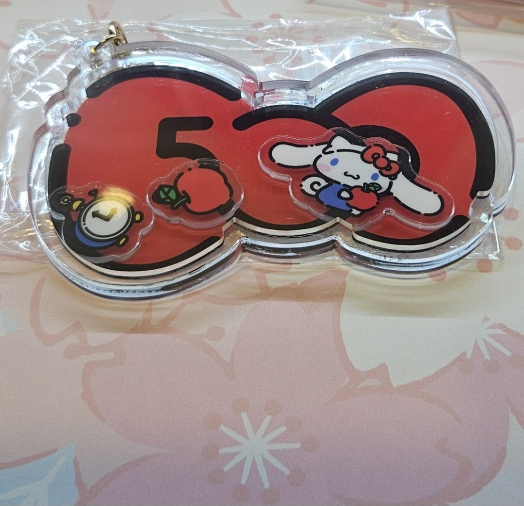 CPCM Sanrio Sweet Sakura merchandise - red hello kitty ribbon arcylic ...