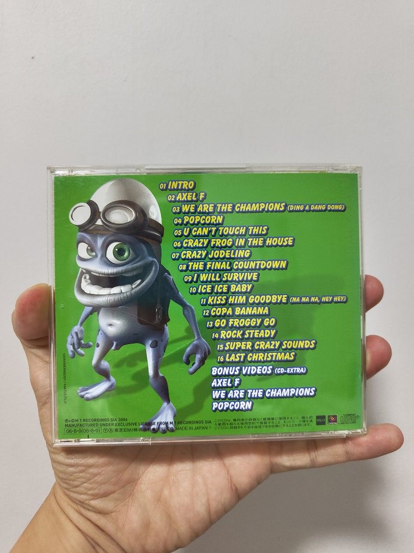 Crazy Frog Cd Japan Press Presents Crazy Hits Made In Japan With Obi ...