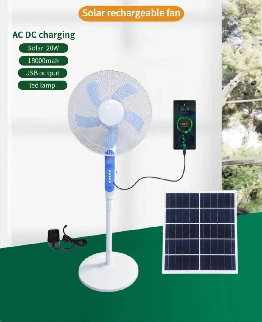 Custom 16 Inch Portable Oscillating Rechargeable Emergency Pedestal ...