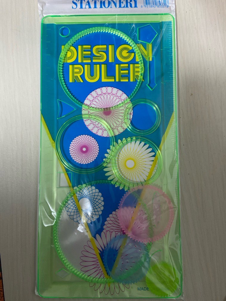 Design ruler, Hobbies & Toys, Stationery & Craft, Art & Prints on Carousell