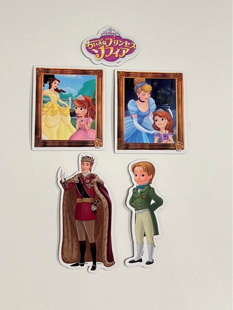 [B1F1] Disney Princess Sofia Fridge Magnets, Hobbies & Toys, Stationery ...