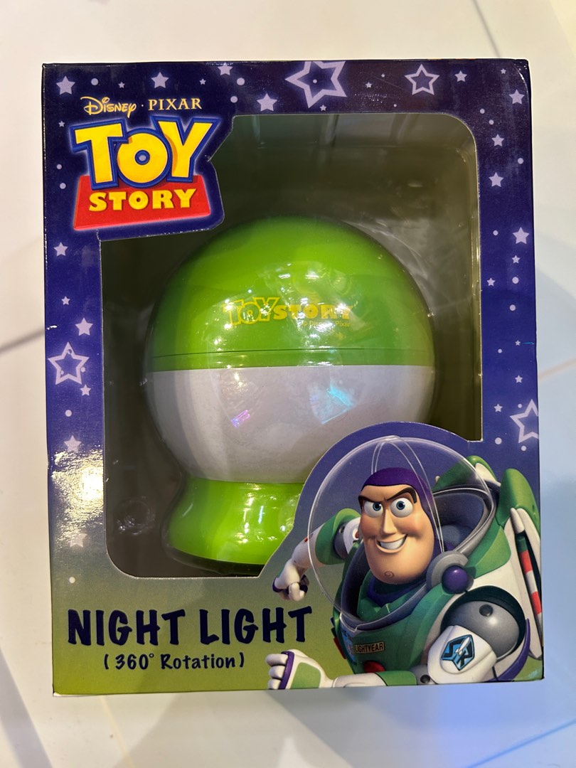 Disney Toy Story Night Light (360‘ Rotation) 迪士尼 反斗奇兵 旋轉投射燈, 兒童＆孕婦用品 ...