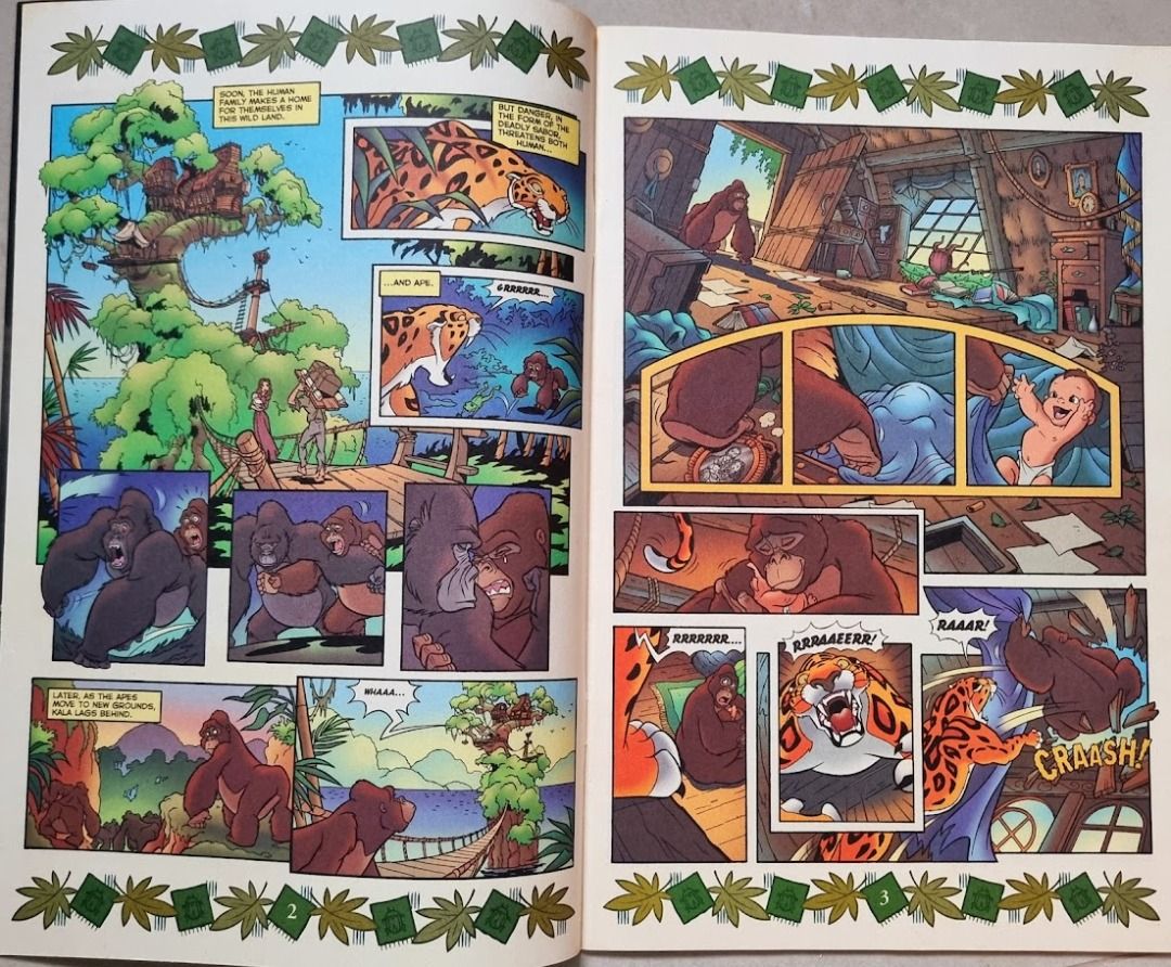 DISNEY'S TARZAN (set by 2), Hobbies & Toys, Books & Magazines, Comics ...