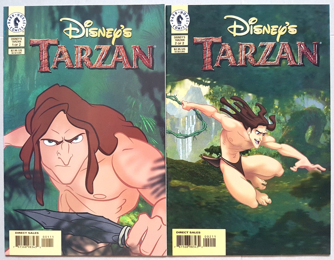 DISNEY'S TARZAN (set by 2), Hobbies & Toys, Books & Magazines, Comics ...