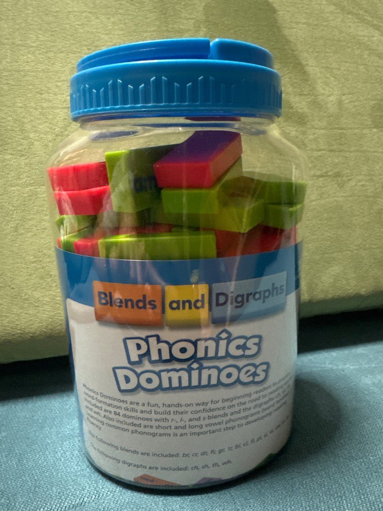 Educational Insights Phonics Dominoes Blends and Digraphs, Hobbies ...