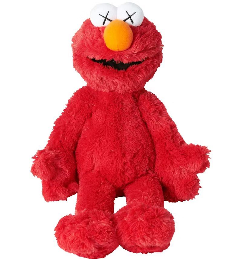 Elmo Kaws Uniqlo Plushie, Hobbies & Toys, Toys & Games on Carousell