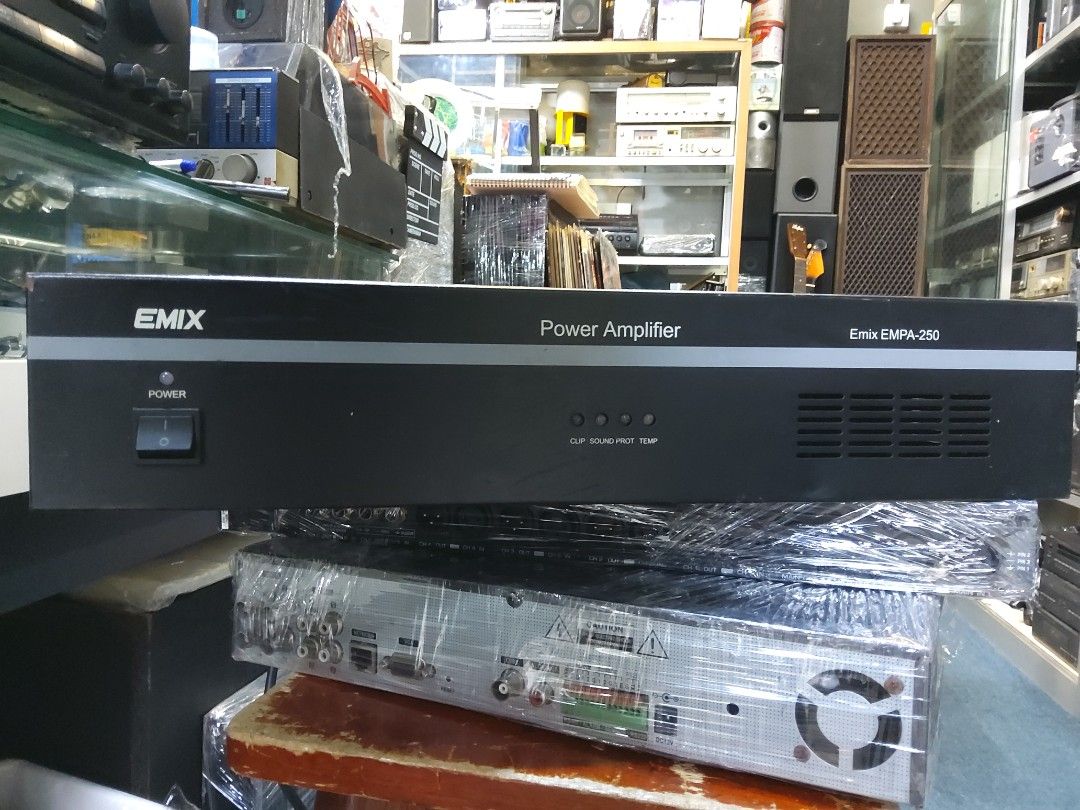 EMIX Power Amplifier model Empa250, Audio, Other Audio Equipment on ...