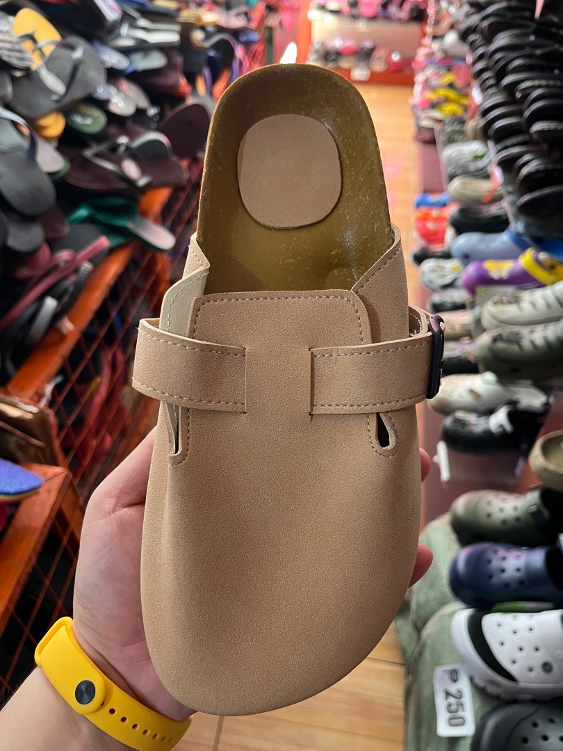 Faux Leather Clogs Mules Marikina Men, Men's Fashion, Footwear ...