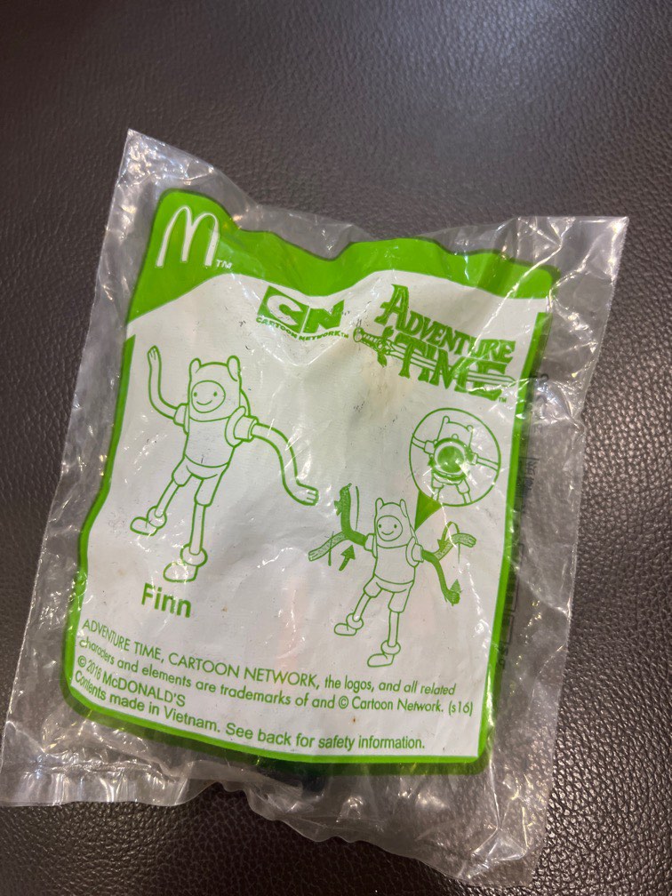 Finn adventure time (McDonalds Taiwan) 2016, Hobbies & Toys, Toys ...