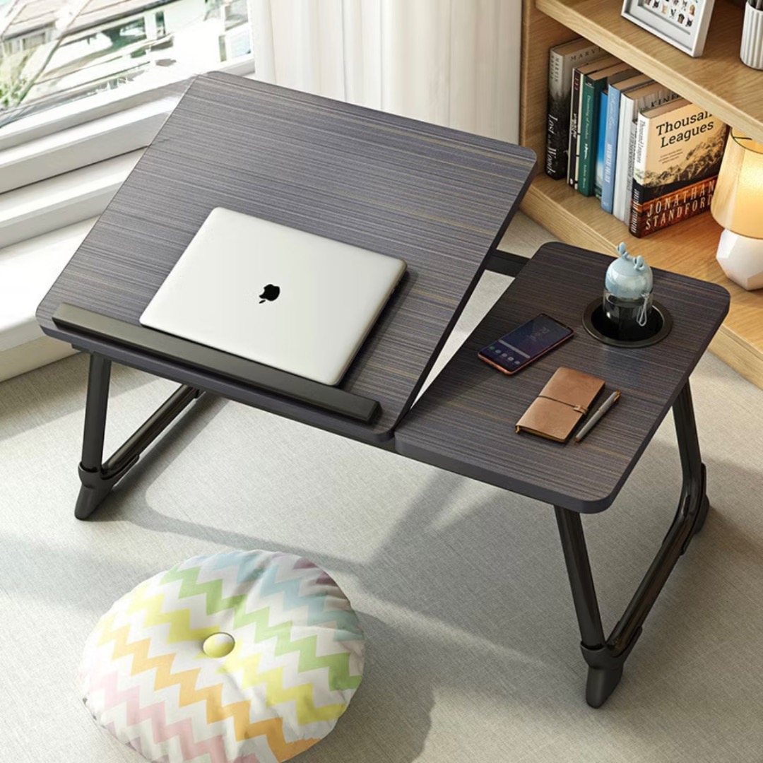 Foldable Laptop Desk | Adjustable Bed Table | Portable Work Table ...