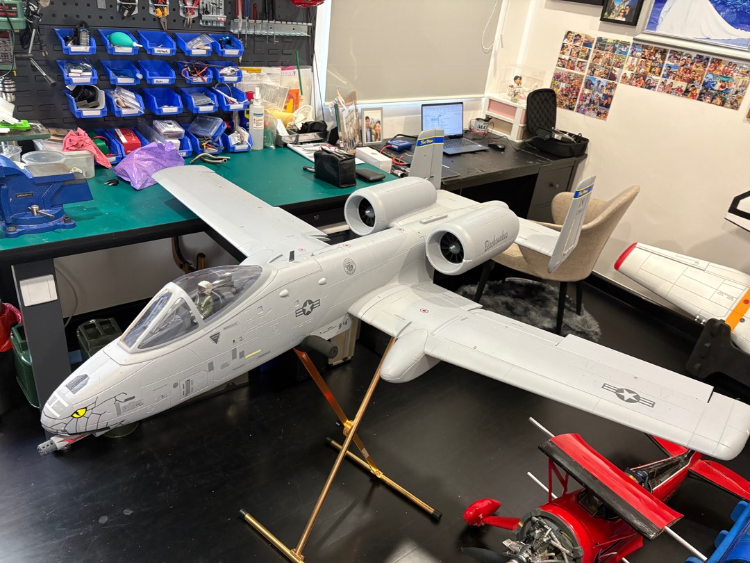 Freewing A10 EDF 80mm rc plane, Hobbies & Toys, Toys & Games on Carousell