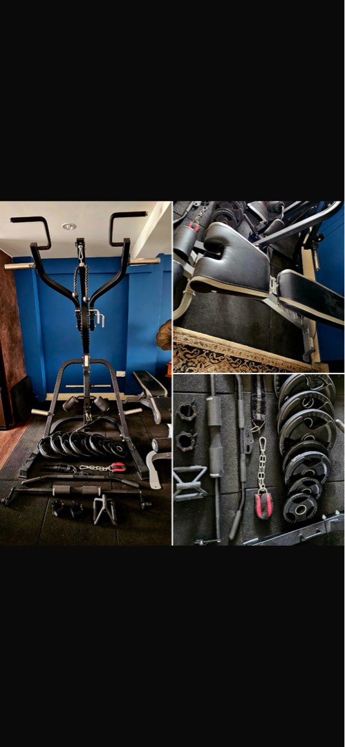 Full gym set, Sports Equipment, Exercise & Fitness, Cardio & Fitness ...