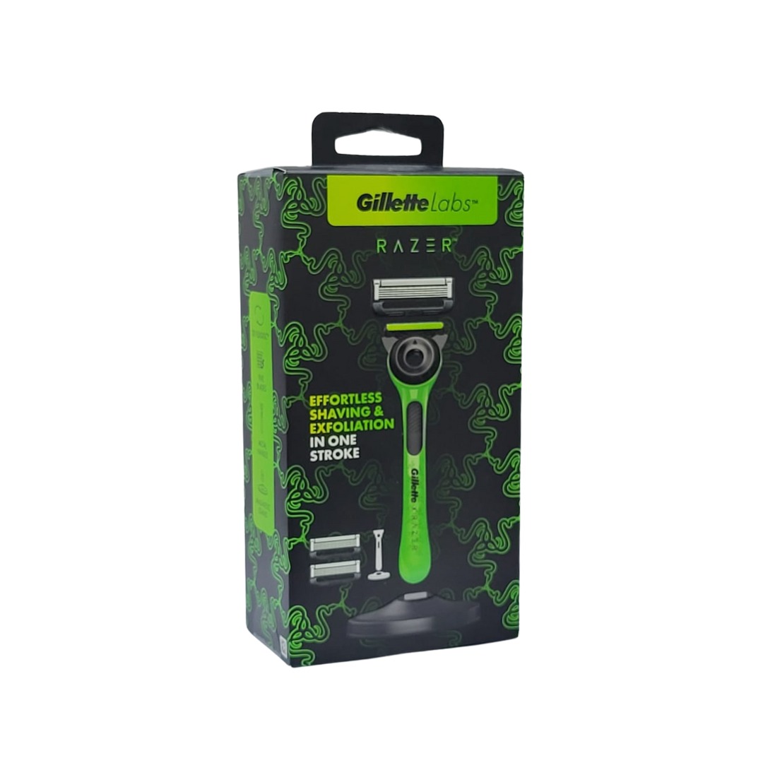 Gillette Labs with Exfoliating Bar Razor for Men Razer Limited Edition ...