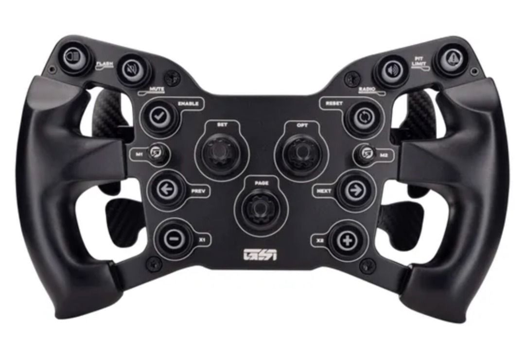 Gomez Sim Industries GSI X-29 Sim Racing Rig Wheel 4 Paddle Carbon ...