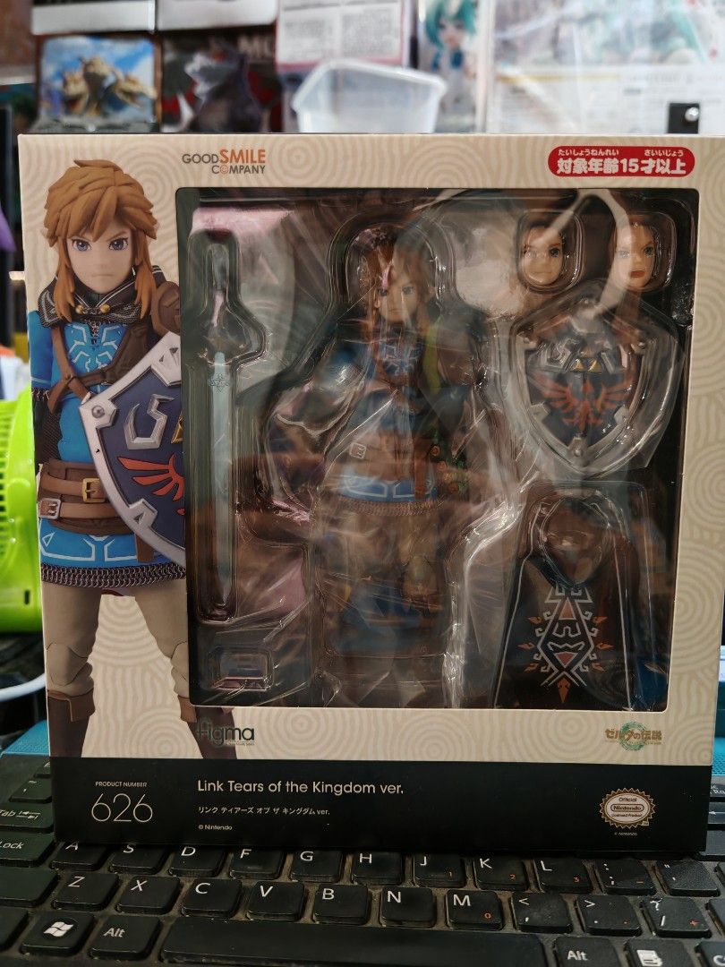 Good Smile Company The Legend of Zelda Link Tears of the Kingdom figma No.626, Hobbies & Toys ...