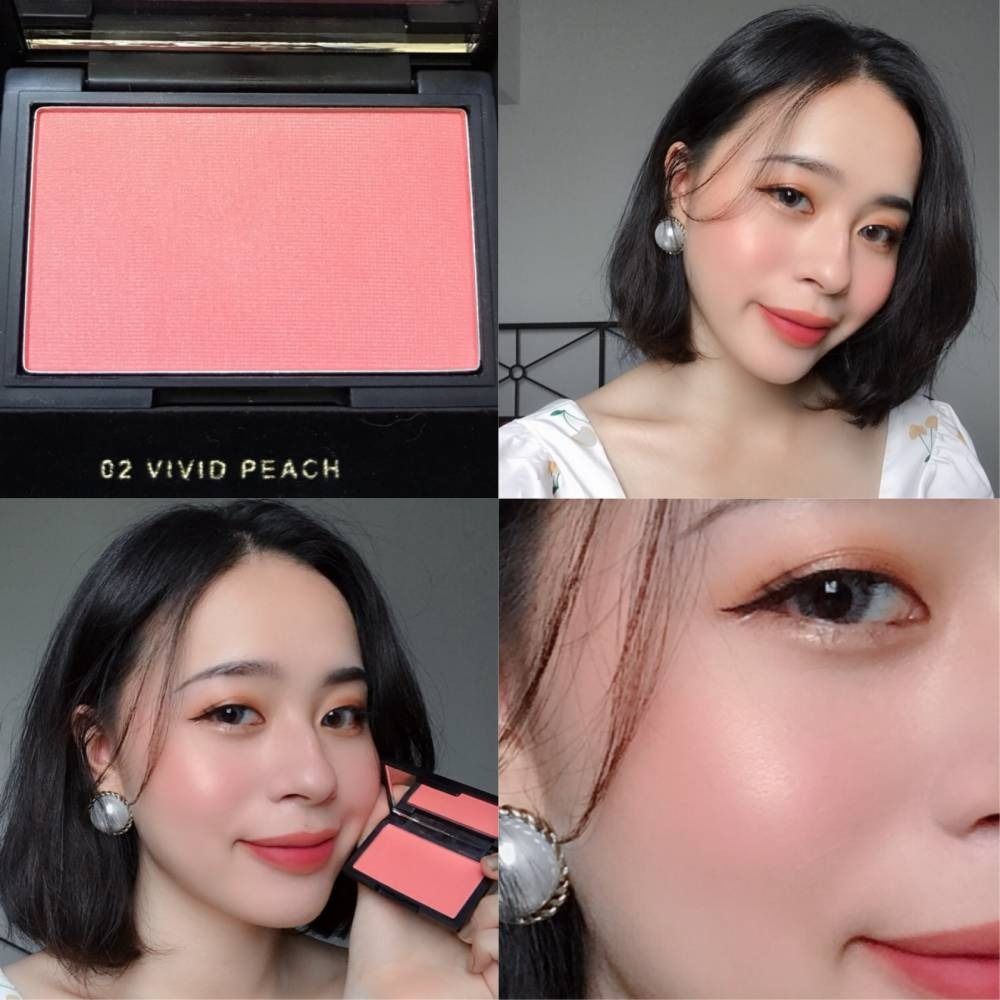 HEME Pure Cheek Color #02 Vivid Peach (到期年份2024/06) 無瑕 全新 有盒, 美容＆個人護理 ...